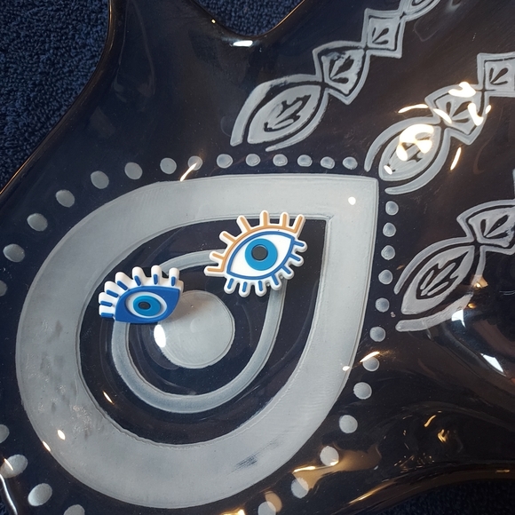 Evil Eyes ~ Boutique | Shoes | 2 Lot Greek Evil Eyes Of Protection From ...